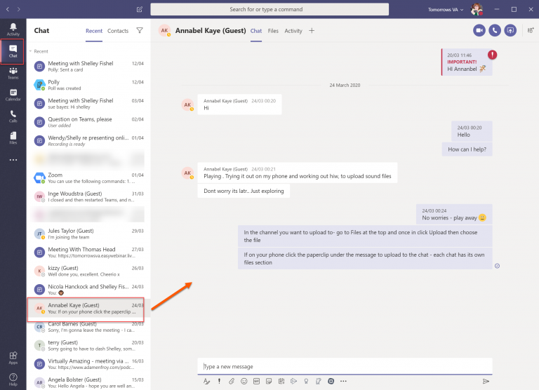 Let’s Chat – Teams Chat Demystified - Executive Support Magazine