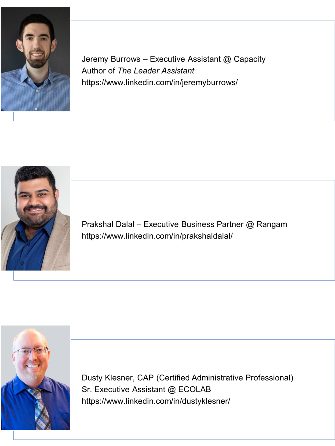 What’s It Really Like? Men Working as Executive Assistants - Executive ...