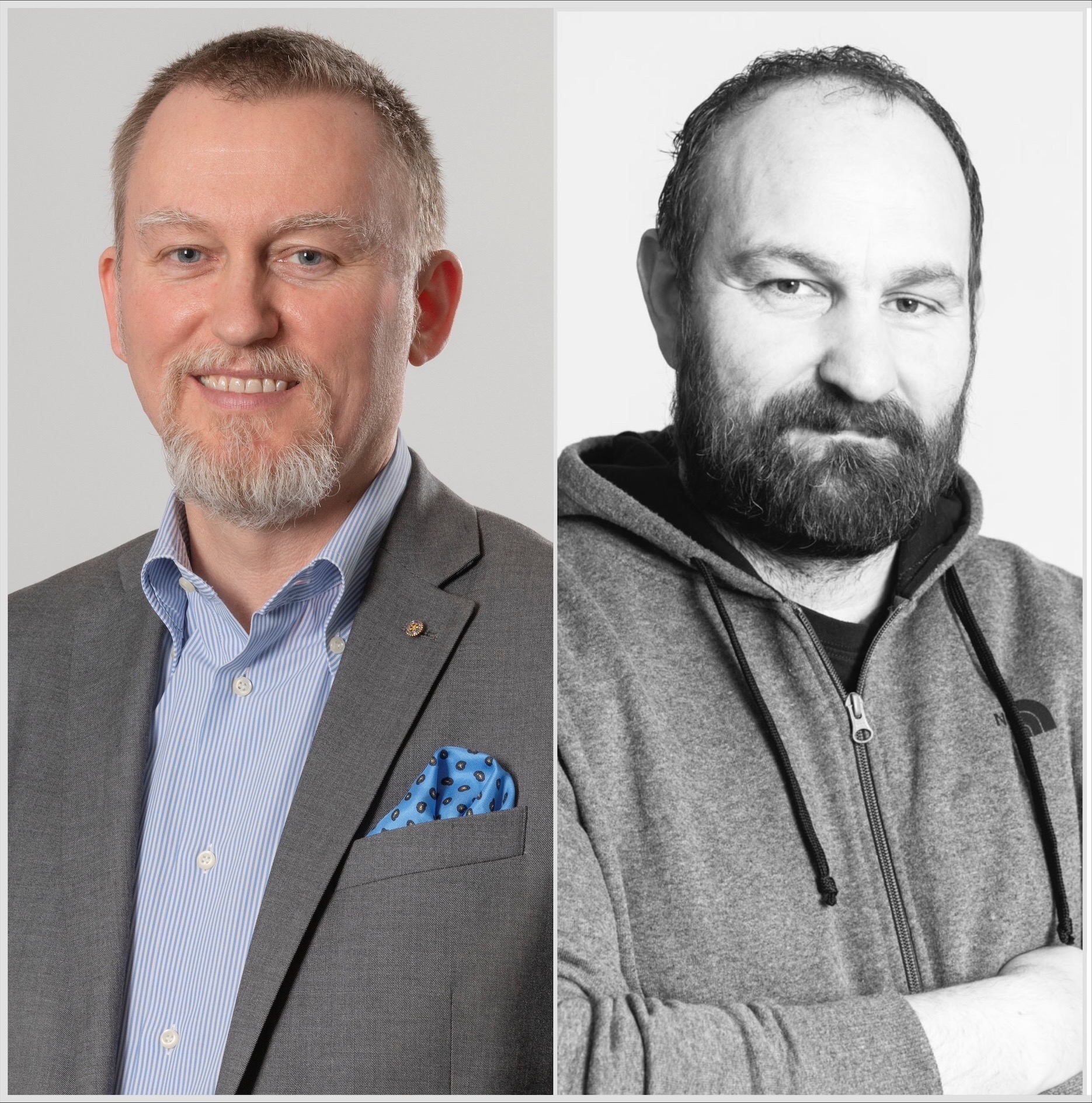 Reto Leder and Roni Huber